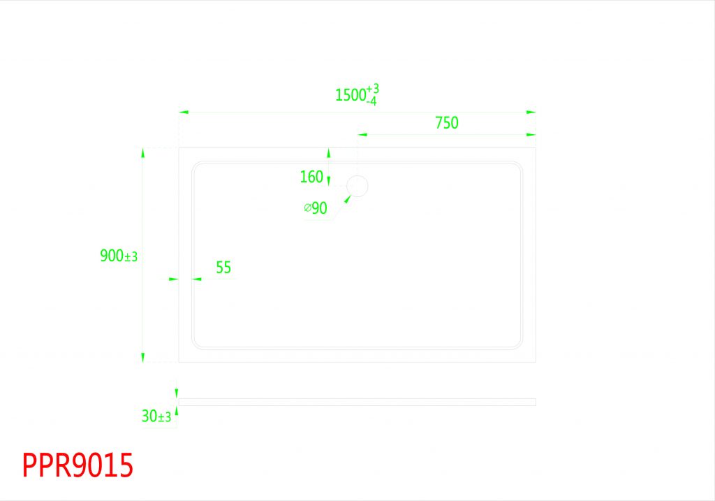 Rectangular Shower Trays